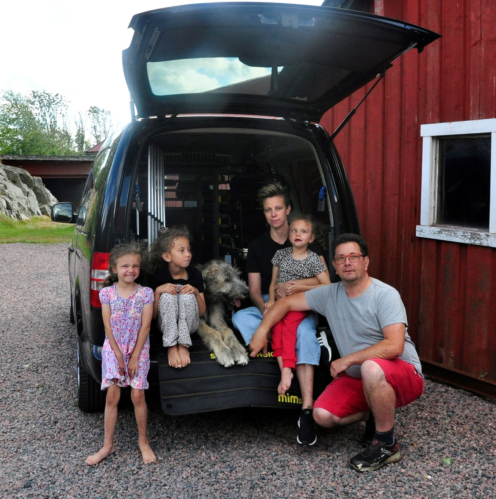 Familjen Rhodin som fått gå ”All in” - MIMsafe Finland